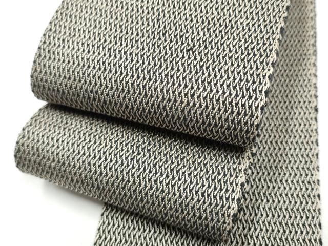 ■■■　サイズ　■■■ 長さ 422cm 幅 9.5cm程 ■■■　商品詳細　■■■ 【正絹・未仕立て】 状態は締めてはおりますが 特に目立ったシミ汚れなどもなく大変良い状態です。 本場筑前博多織は、福岡県福岡市博多区やその周辺で生産される...