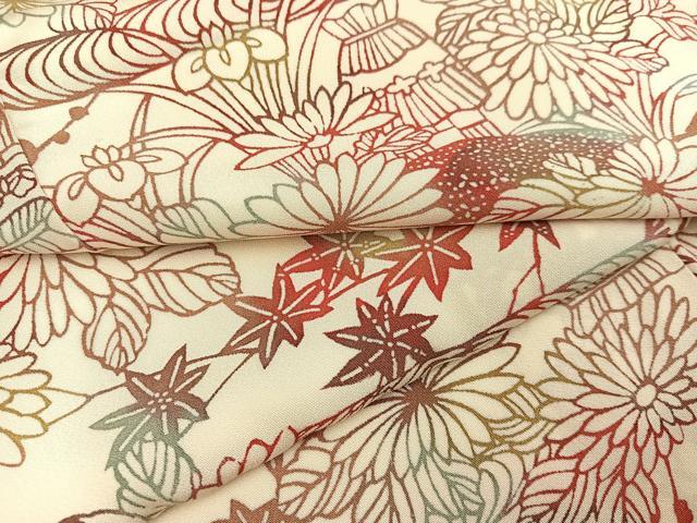 ■■■　サイズ　■■■ 身丈 155cm（肩から） 裄丈 62.5cm 袖丈 47.5cm　縫込み 1cm 袖幅 32cm 前幅 22.5cm 後幅 28cm 着物縫いこみ 内揚げ 1cm 裄 お袖側 約1cm　身頃側 約3cm ■■■　商...