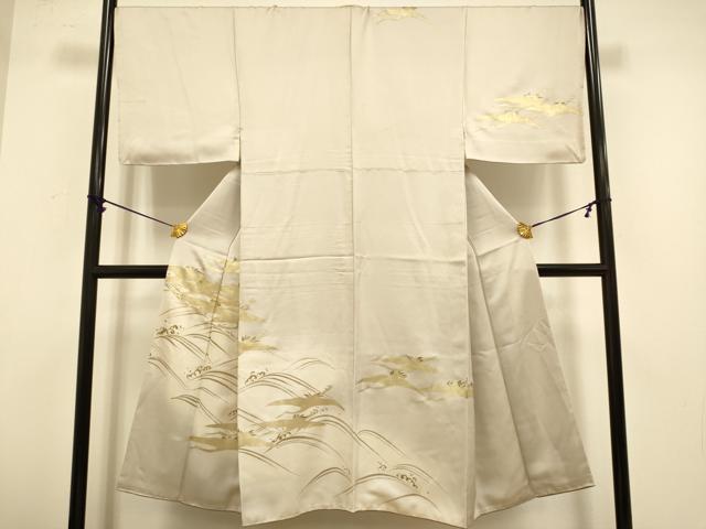 ■■■　サイズ　■■■ 身丈 140cm（肩から） 裄丈 70cm 袖丈 48cm　縫込み 5.5cm 袖幅 35cm 前幅 27.5cm 後幅 31cm 着物縫いこみ 内揚げ 15cm 裄 お袖側 約1cm　身頃側 約1.5cm ■■■　...