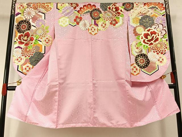■■■　サイズ　■■■ 身丈 112.5cm（肩から） 裄丈 69cm 袖丈 75cm　縫込み 3cm 袖幅 34cm 前幅 25cm 後幅 31cm 着物縫いこみ 内揚げ 2cm 裄 お袖側 約1.5cm　身頃側 約2cm ■■■　商品詳...
