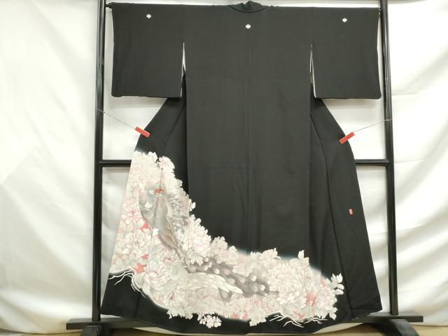 ■■■　サイズ　■■■ 身丈 157cm（肩から） 裄丈 66cm 袖丈 48cm　縫込み 50cm 袖幅 34cm 前幅 24cm 後幅 30cm 着物縫いこみ 内揚げ 6cm 裄 お袖側 約0cm　身頃側 約3.5cm ■■■　商品詳細...
