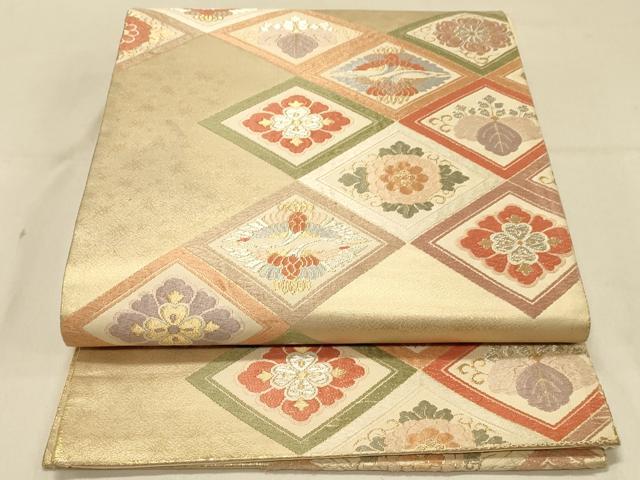 ■■■　サイズ　■■■ 長さ 426cm 幅 31cm程 ■■■　商品詳細　■■■ 【正絹】 詳細に関しましては、画像をご確認ください。 大変上質な逸品になります。 お安く出品致しますので、是非この機会にいかがでしょうか？ ■■■　注意事項...