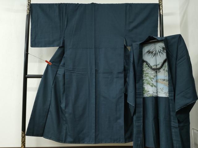 ■■■　サイズ　■■■ 【着物】 身丈 146cm（肩から） 裄丈 68.5cm 袖丈 49cm　縫込み 5cm 袖幅 35cm 前幅 24cm 後幅 31cm 着物縫いこみ 内揚げ 5cm 裄 お袖側 約1cm　身頃側 約2cm 【羽織】...