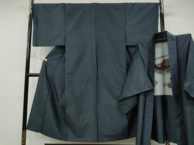 ■■■　サイズ　■■■ 【着物】 身丈 145cm（肩から） 裄丈 67.5cm 袖丈 49cm　縫込み 5cm 袖幅 34cm 前幅 25.5cm 後幅 31cm 着物縫いこみ 内揚げ 6cm 裄 お袖側 約0cm　身頃側 約2cm 【羽...