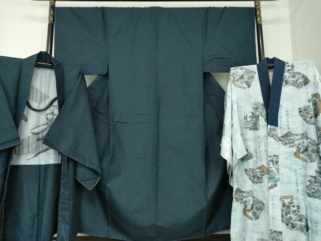 ■■■　サイズ　■■■ 【着物】 身丈 153cm（肩から） 裄丈 70cm 袖丈 49.5cm　縫込み 2.5cm 袖幅 36cm 前幅 24.5cm 後幅 30cm 着物縫いこみ 内揚げ 2cm 裄 お袖側 約1.5cm　身頃側 約1....