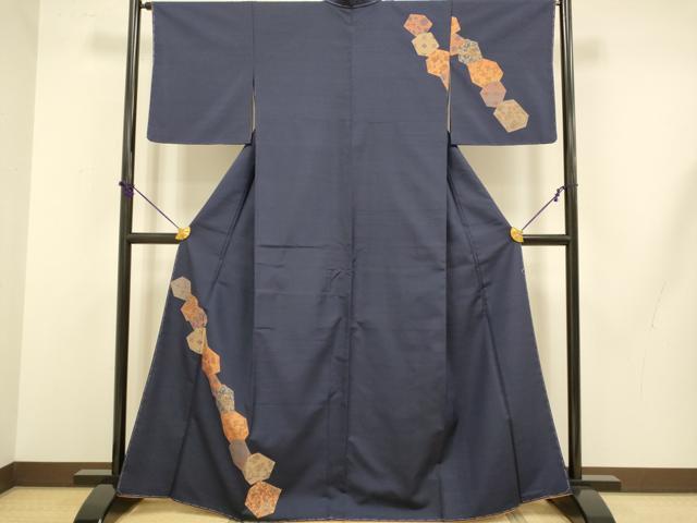 ■■■　サイズ　■■■ 身丈 163cm（肩から） 裄丈 65.5cm 袖丈 48cm　縫込み 4cm 袖幅 32.5cm 前幅 24.5cm 後幅 30.5cm 着物縫いこみ 内揚げ 0cm 裄 お袖側 約2cm　身頃側 約1.5cm ■...