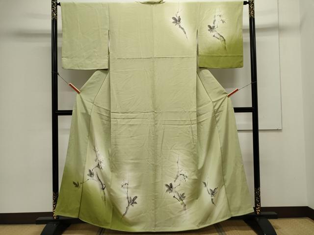 ■■■　サイズ　■■■ 身丈 160cm（肩から） 裄丈 66cm 袖丈 48.5cm　縫込み 5.5cm 袖幅 32cm 前幅 24.5cm 後幅 30cm 着物縫いこみ 内揚げ 0cm 裄 お袖側 約3cm　身頃側 約1.5cm ■■■...