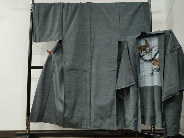 ■■■　サイズ　■■■ 【着物】 身丈 148cm（肩から） 裄丈 73cm 袖丈 48.5cm　縫込み 5.5cm 袖幅 37cm 前幅 26.5cm 後幅 31cm 着物縫いこみ 内揚げ 3cm 裄 お袖側 約2cm　身頃側 約2cm ...