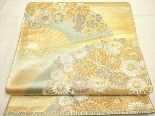 ■■■　サイズ　■■■ 長さ 420cm 幅 30.5cm程 ■■■　商品詳細　■■■ 【正絹】 詳細に関しましては、画像をご確認ください。 大変上質な逸品になります。 お安く出品致しますので、是非この機会にいかがでしょうか？ ■■■　注意...