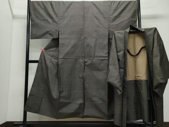 ■■■　サイズ　■■■ 【着物】 身丈 147cm（肩から） 裄丈 70cm 袖丈 50.5cm　縫込み 0cm 袖幅 36cm 前幅 25cm 後幅 30.5cm 着物縫いこみ 内揚げ 7cm 裄 お袖側 約3cm　身頃側 約2cm 【羽...