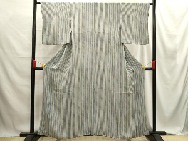 ■■■　サイズ　■■■ 身丈 158cm（肩から） 裄丈 64cm 袖丈 50cm　縫込み 3.5cm 袖幅 33cm 前幅 23cm 後幅 29cm 着物縫いこみ 内揚げ 8cm 裄 お袖側 約0cm　身頃側 約1cm ■■■　商品詳細　...
