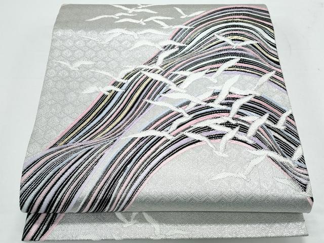 ■■■　サイズ　■■■ 長さ 428cm 幅 30.5cm程 ■■■　商品詳細　■■■ 【正絹】 詳細に関しましては、画像をご確認ください。 大変上質な逸品になります。 お安く出品致しますので、是非この機会にいかがでしょうか？ ■■■　注意...