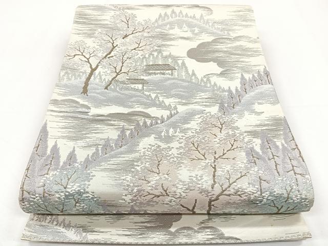 ■■■　サイズ　■■■ 長さ 436cm 幅 30cm程 ■■■　商品詳細　■■■ 【正絹】 詳細に関しましては、画像をご確認ください。 大変上質な逸品になります。 お安く出品致しますので、是非この機会にいかがでしょうか？ ■■■　注意事項...