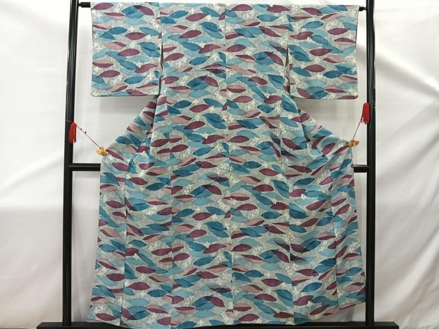 ■■■　サイズ　■■■ 身丈 156cm（肩から） 裄丈 63.5cm 袖丈 47cm　縫込み 5cm 袖幅 32cm 前幅 23.5cm 後幅 29.5cm 着物縫いこみ 内揚げ 2cm 裄 お袖側 約3cm　身頃側 約2cm ■■■　商...