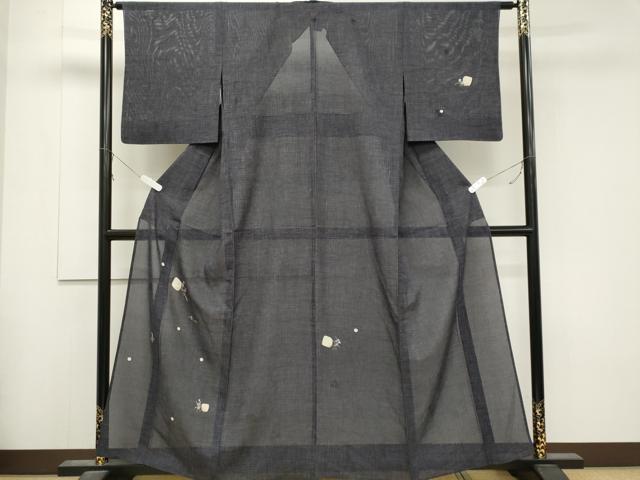 ■■■　サイズ　■■■ 身丈 159.5cm（肩から） 裄丈 64cm 袖丈 49cm　縫込み 8cm 袖幅 32cm 前幅 25cm 後幅 30.5cm 着物縫いこみ 内揚げ 5cm 裄 お袖側 約1.5cm　身頃側 約2cm ■■■　商...