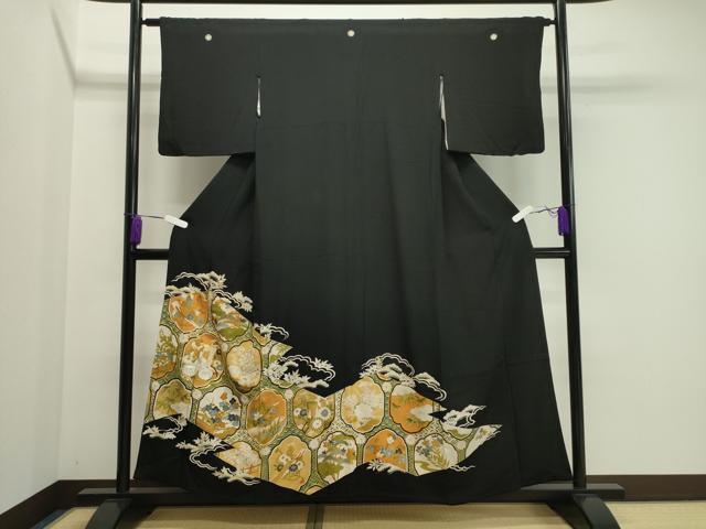 ■■■　サイズ　■■■ 身丈 156cm（肩から） 裄丈 62cm 袖丈 47cm　縫込み 3.5cm 袖幅 31cm 前幅 24.5cm 後幅 30.5cm 着物縫いこみ 内揚げ 4.5cm 裄 お袖側 約1cm　身頃側 約1.5cm ■...