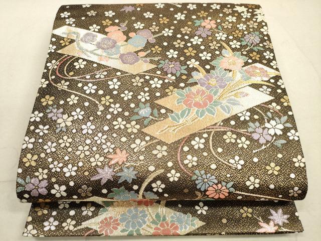 ■■■　サイズ　■■■ 長さ 424cm 幅 31cm程 ■■■　商品詳細　■■■ 【正絹】 詳細に関しましては、画像をご確認ください。 大変上質な逸品になります。 お安く出品致しますので、是非この機会にいかがでしょうか？ ※汚れ等に関しま...