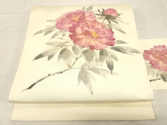 ■■■　サイズ　■■■ 長さ 360.5cm 幅 30cm程 ■■■　商品詳細　■■■ 【正絹】 状態は接写画像のように表地所々に薄い汚れ、裏地に汚れがございます。 大変上質な逸品になりますのでぜひお手入れをされてお召しになられてはいかがで...