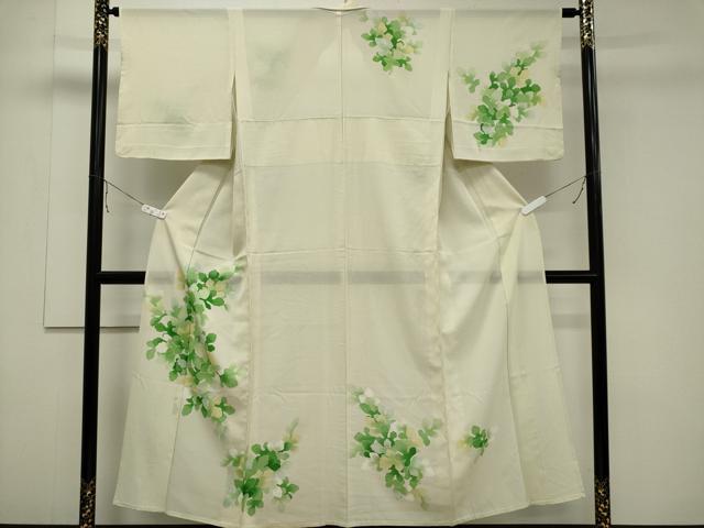 ■■■　サイズ　■■■ 身丈 147cm（肩から） 裄丈 63cm 袖丈 45cm　縫込み 3.5cm 袖幅 32cm 前幅 21.5cm 後幅 28.5cm 着物縫いこみ 内揚げ 11cm 裄 お袖側 約1.5cm　身頃側 約2.5cm ...