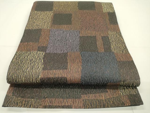 ■■■　サイズ　■■■ 長さ 440cm 幅 30.5cm程 ■■■　商品詳細　■■■ 【正絹・芯なし】 状態は締めてはおりますが 特に目立ったシミ汚れなどもなく大変良い状態です。 大変上質な逸品になります。 お安く出品致しますので、是非こ...