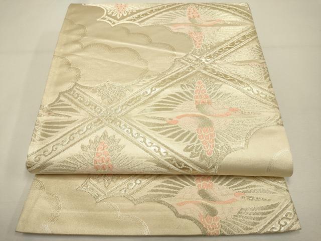 ■■■　サイズ　■■■ 長さ 430cm 幅 31cm程 ■■■　商品詳細　■■■ 【正絹・芯なし・未使用】 詳細に関しましては、画像をご確認ください。 大変上質な逸品になります。 お安く出品致しますので、是非この機会にいかがでしょうか？ ...