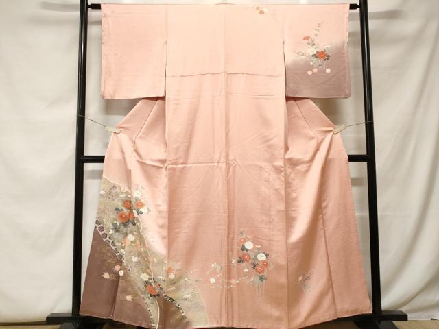 ■■■　サイズ　■■■ 身丈 158cm（肩から） 裄丈 63cm 袖丈 48cm　縫込み 5cm 袖幅 34cm 前幅 24cm 後幅 30cm 着物縫いこみ 内揚げ 6cm 裄 お袖側 約2cm　身頃側 約6cm ■■■　商品詳細　■■...