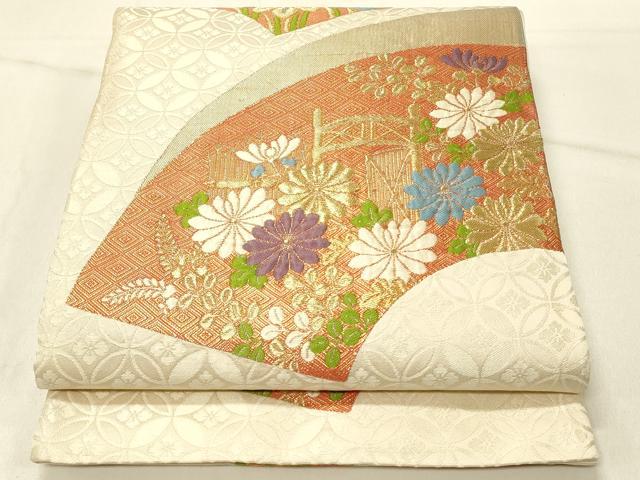 ■■■　サイズ　■■■ 長さ 408cm 幅 30cm程 ■■■　商品詳細　■■■ 【正絹】 詳細に関しましては、画像をご確認ください。 大変上質な逸品になります。 お安く出品致しますので、是非この機会にいかがでしょうか？ ■■■　注意事項...