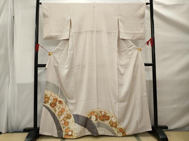 ■■■　サイズ　■■■ 身丈 162.5cm（肩から） 裄丈 64cm 袖丈 47cm　縫込み 6.5cm 袖幅 33cm 前幅 25cm 後幅 28.5cm 着物縫いこみ 内揚げ 3cm 裄 お袖側 約2cm　身頃側 約2.5cm ■■■...