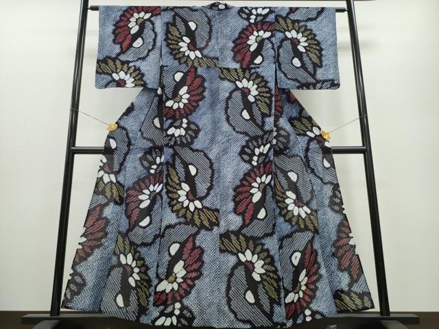 ■■■　サイズ　■■■ 身丈 157cm（肩から） 裄丈 64.5cm 袖丈 48cm　縫込み 3cm 袖幅 33.5cm 前幅 24.5cm 後幅 29cm 着物縫いこみ 内揚げ 0cm 裄 お袖側 約4cm　身頃側 約5cm ■■■　商...