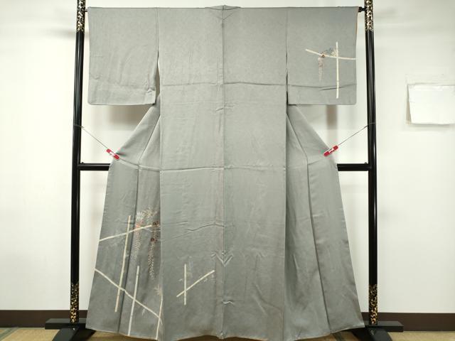 ■■■　サイズ　■■■ 身丈 158cm（肩から） 裄丈 65cm 袖丈 49cm　縫込み 7cm 袖幅 35cm 前幅 26cm 後幅 31cm 着物縫いこみ 内揚げ 7cm 裄 お袖側 約2cm　身頃側 約7cm ■■■　商品詳細　■■...