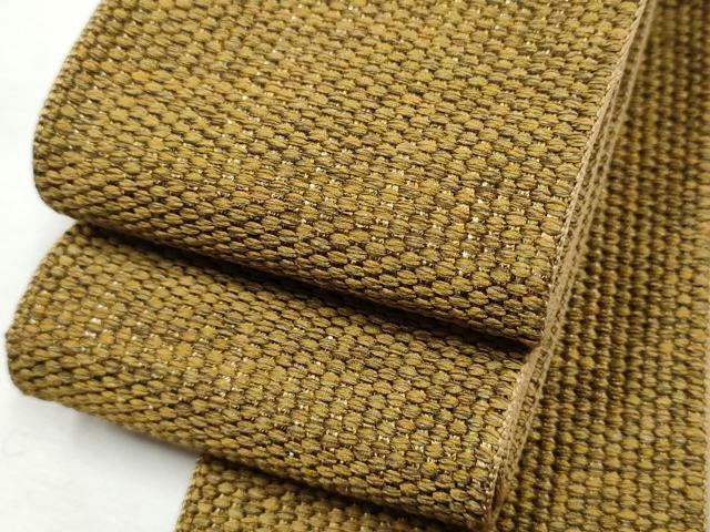 ■■■　サイズ　■■■ 長さ 404cm 幅 9cm程 ■■■　商品詳細　■■■ 【正絹】 状態は締めてはおりますが 特に目立ったシミ汚れなどもなく大変良い状態です。 本場筑前博多織は、福岡県福岡市博多区やその周辺で生産される絹織物です。 ...