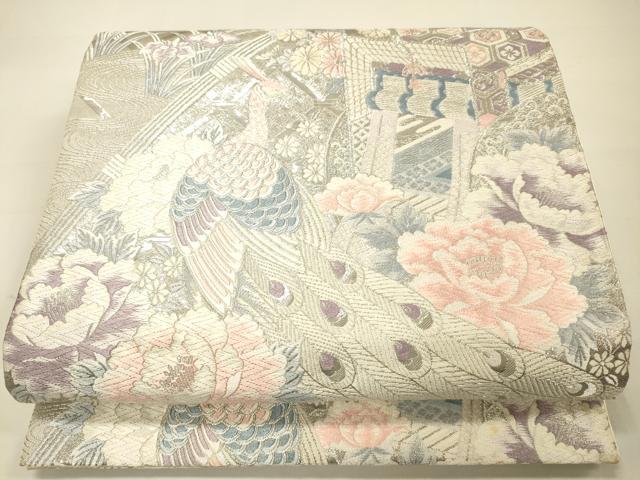 ■■■　サイズ　■■■ 長さ 422cm 幅 31cm程 ■■■　商品詳細　■■■ 【正絹・芯なし】 詳細に関しましては、画像をご確認ください。 大変上質な逸品になります。 お安く出品致しますので、是非この機会にいかがでしょうか？ ■■■　...