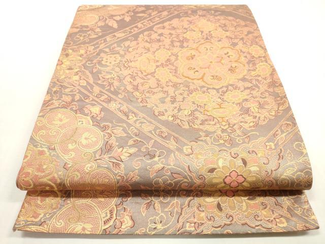 ■■■　サイズ　■■■ 長さ 424cm 幅 31cm程 ■■■　商品詳細　■■■ 【正絹・芯なし】 詳細に関しましては、画像をご確認ください。 大変上質な逸品になります。 お安く出品致しますので、是非この機会にいかがでしょうか？ ※汚れ等...
