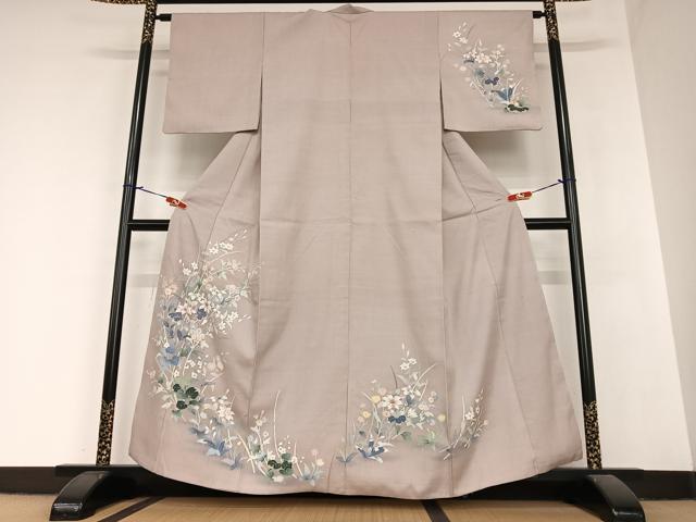 ■■■　サイズ　■■■ 身丈 159.5cm（肩から） 裄丈 62cm 袖丈 48cm　縫込み 5.5cm 袖幅 32.5cm 前幅 24.5cm 後幅 30cm 着物縫いこみ 内揚げ 3cm 裄 お袖側 約3cm　身頃側 約3.5cm ■...