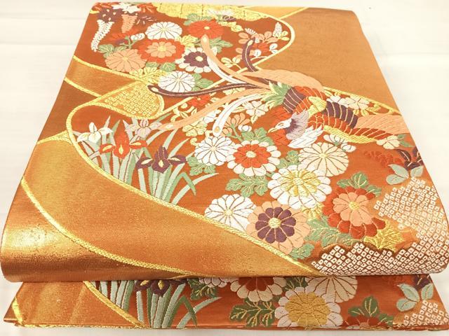 ■■■　サイズ　■■■ 長さ 414cm 幅 31cm程 ■■■　商品詳細　■■■ 【正絹】 詳細に関しましては、画像をご確認ください。 大変上質な逸品になります。 お安く出品致しますので、是非この機会にいかがでしょうか？ ■■■　注意事項...