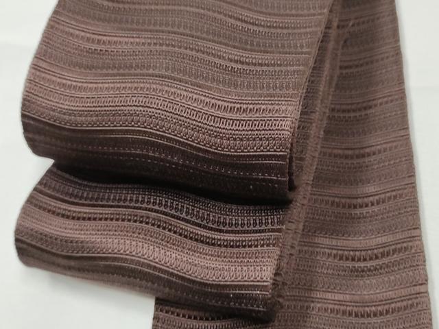 ■■■　サイズ　■■■ 長さ 404cm 幅 9.5cm程 ■■■　商品詳細　■■■ 【正絹】 状態は締めてはおりますが 特に目立ったシミ汚れなどもなく大変良い状態です。 本場筑前博多織は、福岡県福岡市博多区やその周辺で生産される絹織物です...