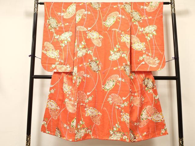 ■■■　サイズ　■■■ 【祝着】 身丈 136.5cm（肩から） 裄丈 61cm（肩上げ　0cm） 袖丈 73cm　縫込み 3.5cm 袖幅 32.5cm 前幅 21cm 後幅 27cm 着物縫いこみ 内揚げ 5cm （腰上げ　0cm） 裄...