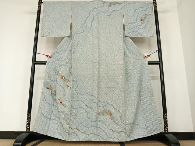 ■■■　サイズ　■■■ 身丈 160cm（肩から） 裄丈 66cm 袖丈 49cm　縫込み 3.5cm 袖幅 34cm 前幅 23cm 後幅 28.5cm 着物縫いこみ 内揚げ 5cm 裄 お袖側 約1cm　身頃側 約0cm ■■■　商品詳...