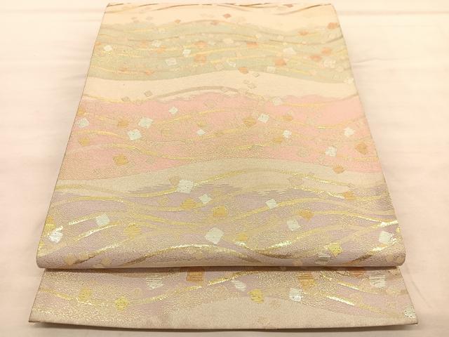 ■■■　サイズ　■■■ 長さ 424cm 幅 30cm程 ■■■　商品詳細　■■■ 【正絹・芯なし】 詳細に関しましては、画像をご確認ください。 大変上質な逸品になります。 お安く出品致しますので、是非この機会にいかがでしょうか？ ■■■　...