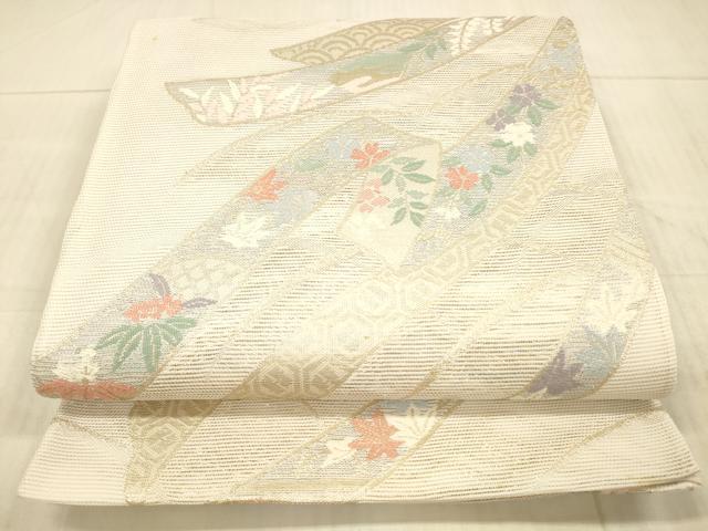 ■■■　サイズ　■■■ 長さ 428cm 幅 30cm程 ■■■　商品詳細　■■■ 【化繊】 状態は接写画像のように表地所々・裏地に薄い汚れがございます。 ぜひお手入れをされてお召しになられてはいかがでしょうか。 お安く出品致しますので、是...