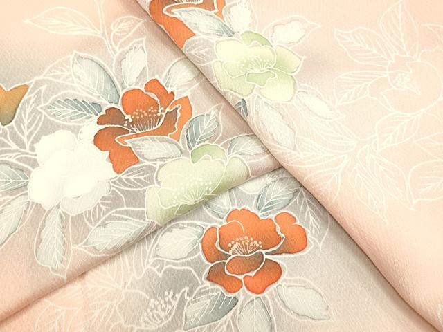 ■■■　サイズ　■■■ 身丈 162.5cm（肩から） 裄丈 67.5cm 袖丈 48cm　縫込み 3cm 袖幅 34cm 前幅 25.5cm 後幅 30.5cm 着物縫いこみ 内揚げ 2cm 裄 お袖側 約1cm　身頃側 約0cm ■■■...