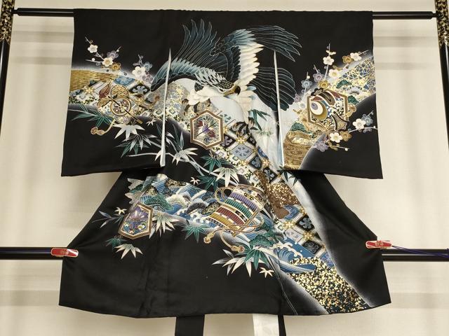 ■■■　サイズ　■■■ 【産着】 身丈97.5cm（肩から） 裄丈 46cm 袖丈 56cm ■■■　商品詳細　■■■ 産着【正絹】の状態は特に目立ったシミ汚れなどもなく大変良い状態です。 大変上質な逸品になります。 お安く出品致しますので...