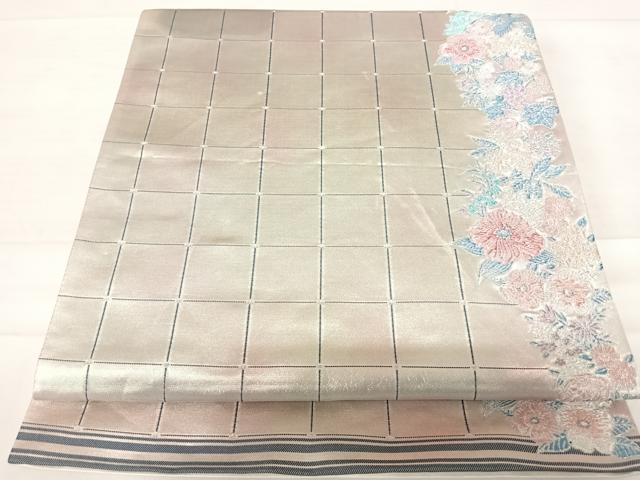 ■■■　サイズ　■■■ 長さ 428cm 幅 31cm程 ■■■　商品詳細　■■■ 【正絹・芯なし】 詳細に関しましては、画像をご確認ください。 大変上質な逸品になります。 お安く出品致しますので、是非この機会にいかがでしょうか？ ■■■　...