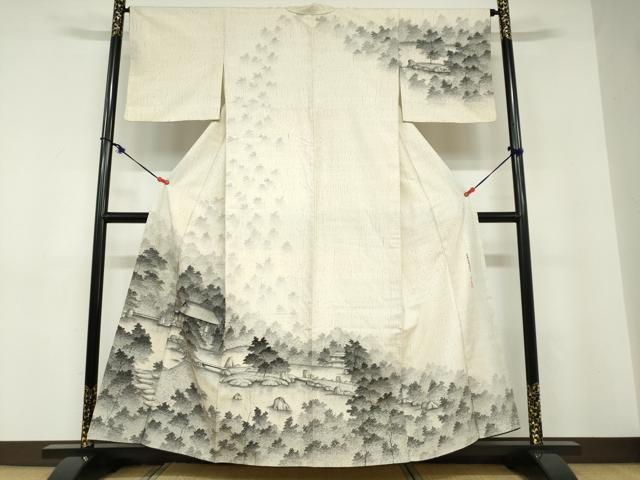 ■■■　サイズ　■■■ 身丈 155.5cm（肩から） 裄丈 65.5cm 袖丈 45cm　縫込み 5cm 袖幅 33cm 前幅 24.5cm 後幅 29.5cm 着物縫いこみ 内揚げ 0cm 裄 お袖側 約4cm　身頃側 約3cm ■■■...