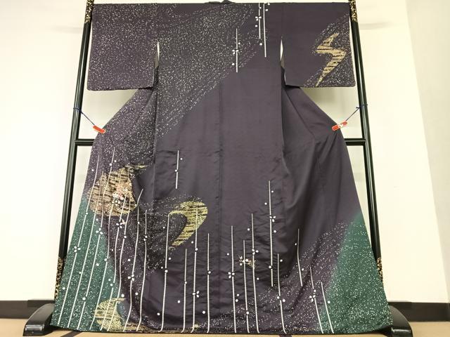 ■■■　サイズ　■■■ 身丈 170cm（肩から） 裄丈 68cm 袖丈 51.5cm　縫込み 6cm 袖幅 35cm 前幅 23.5cm 後幅 30.5cm 着物縫いこみ 内揚げ 1.5cm 裄 お袖側 約2cm　身頃側 約1.5cm ■...