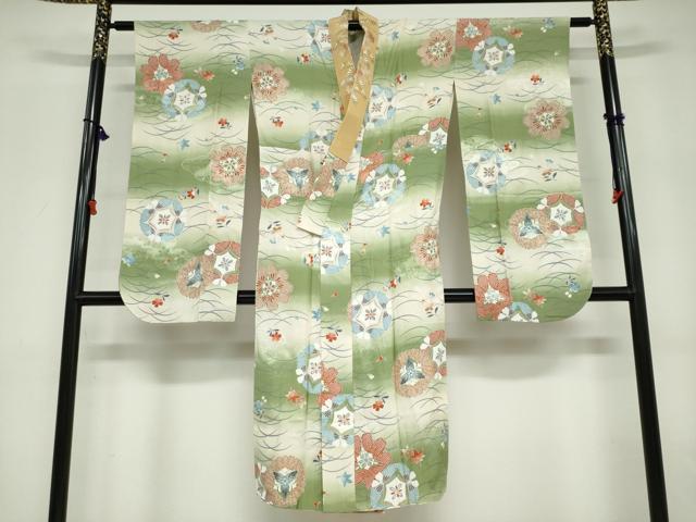 ■■■　サイズ　■■■ 身丈 124cm（肩から） 裄丈 63cm 袖丈 86cm　縫込み 4cm 袖幅 31.5cm 前幅 26.5cm 後幅 30cm 着物縫いこみ 内揚げ 8cm 裄 お袖側 約3cm　身頃側 約5cm ■■■　商品詳...