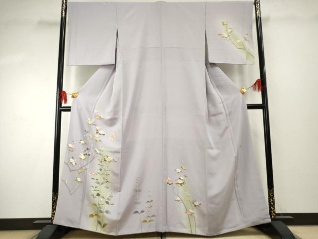 ■■■　サイズ　■■■ 身丈 166.5cm（肩から） 裄丈 67.5cm 袖丈 49cm　縫込み 6cm 袖幅 34.5cm 前幅 24.5cm 後幅 29.5cm 着物縫いこみ 内揚げ 7.5cm 裄 お袖側 約1cm　身頃側 約2cm...