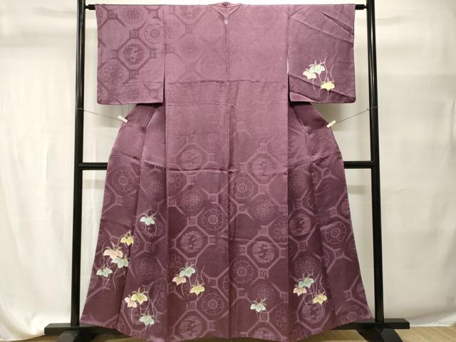 ■■■　サイズ　■■■ 身丈 157cm（肩から） 裄丈 63cm 袖丈 48.5cm　縫込み 2cm 袖幅 33cm 前幅 25cm 後幅 29cm 着物縫いこみ 内揚げ 0cm 裄 お袖側 約3cm　身頃側 約4cm ■■■　商品詳細　...