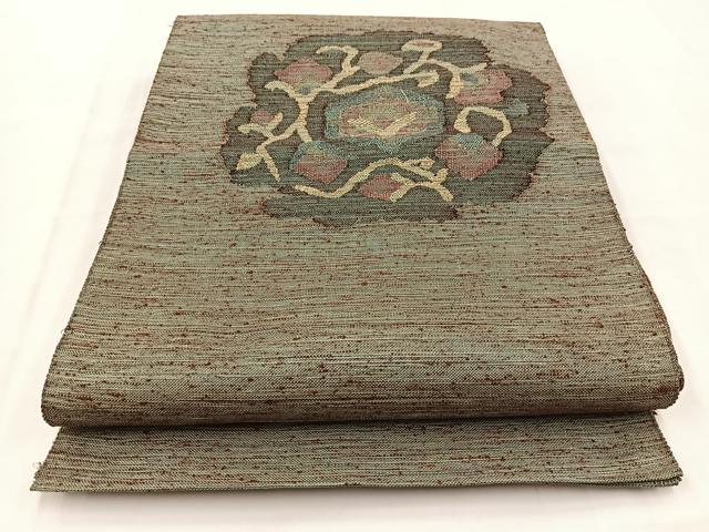 ■■■　サイズ　■■■ 長さ 356cm 幅 29.5cm程 ■■■　商品詳細　■■■ 【正絹】 詳細に関しましては、画像をご確認ください。 大変上質な逸品になります。 お安く出品致しますので、是非この機会にいかがでしょうか？ ■■■　注意...