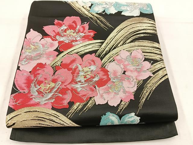 ■■■　サイズ　■■■ 長さ 412cm 幅 30.5cm程 ■■■　商品詳細　■■■ 【正絹・関西仕立て】 詳細に関しましては、画像をご確認ください。 大変上質な逸品になります。 お安く出品致しますので、是非この機会にいかがでしょうか？ ...